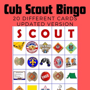 Cub Scout thank You for Your Support Card 2023 Design - Etsy