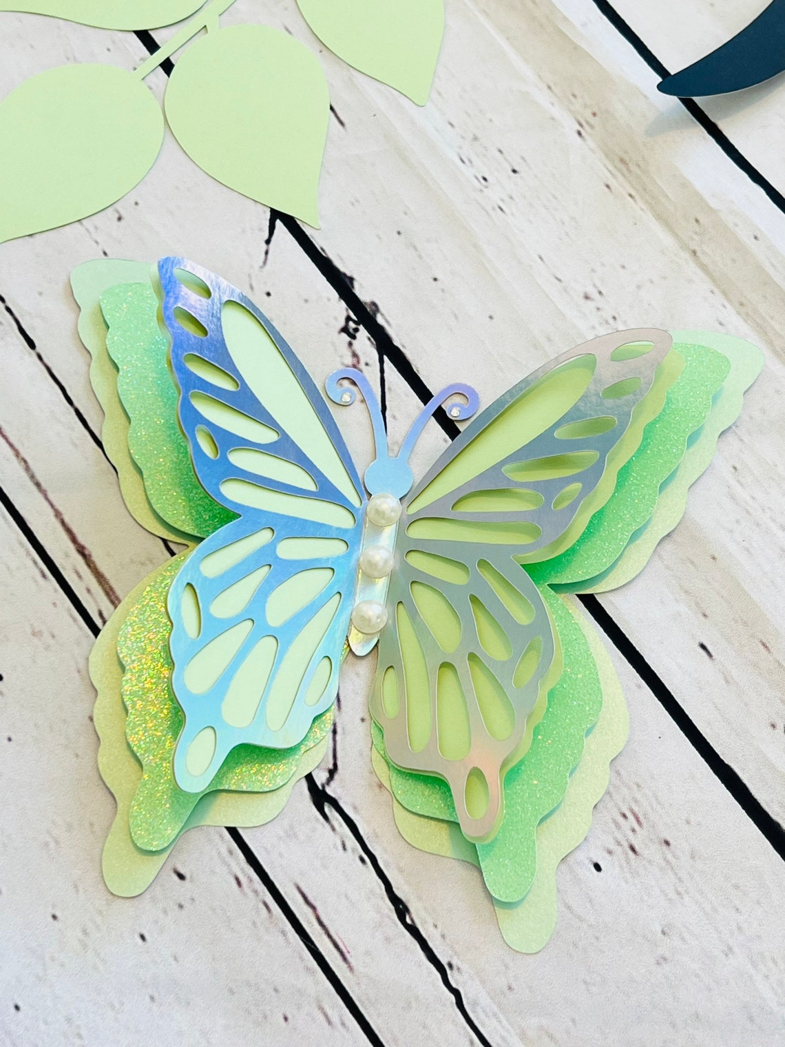 Paper Butterfly Decor: 6-piece 3D Butterfly Wall Art - Etsy