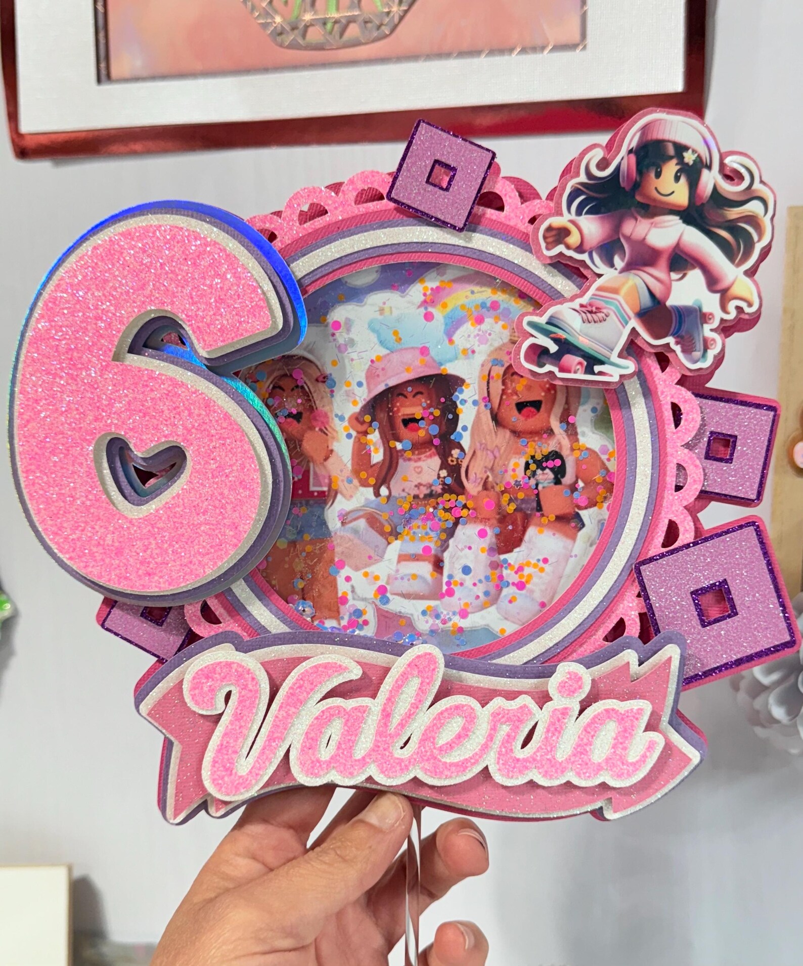 Cake Topper, Birthday Cake Topper, Customized Cake Topper - Etsy