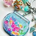 Fish Tank, Cute Fish, Keychain, Fish Tank Keychain, Glitter, Glitter ...