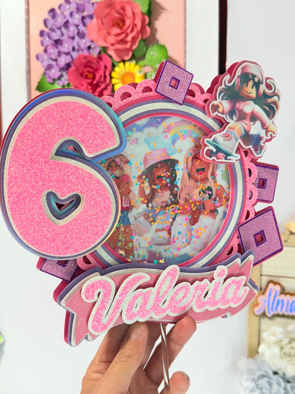 Cake Topper, Birthday Cake Topper, Customized Cake Topper - Etsy