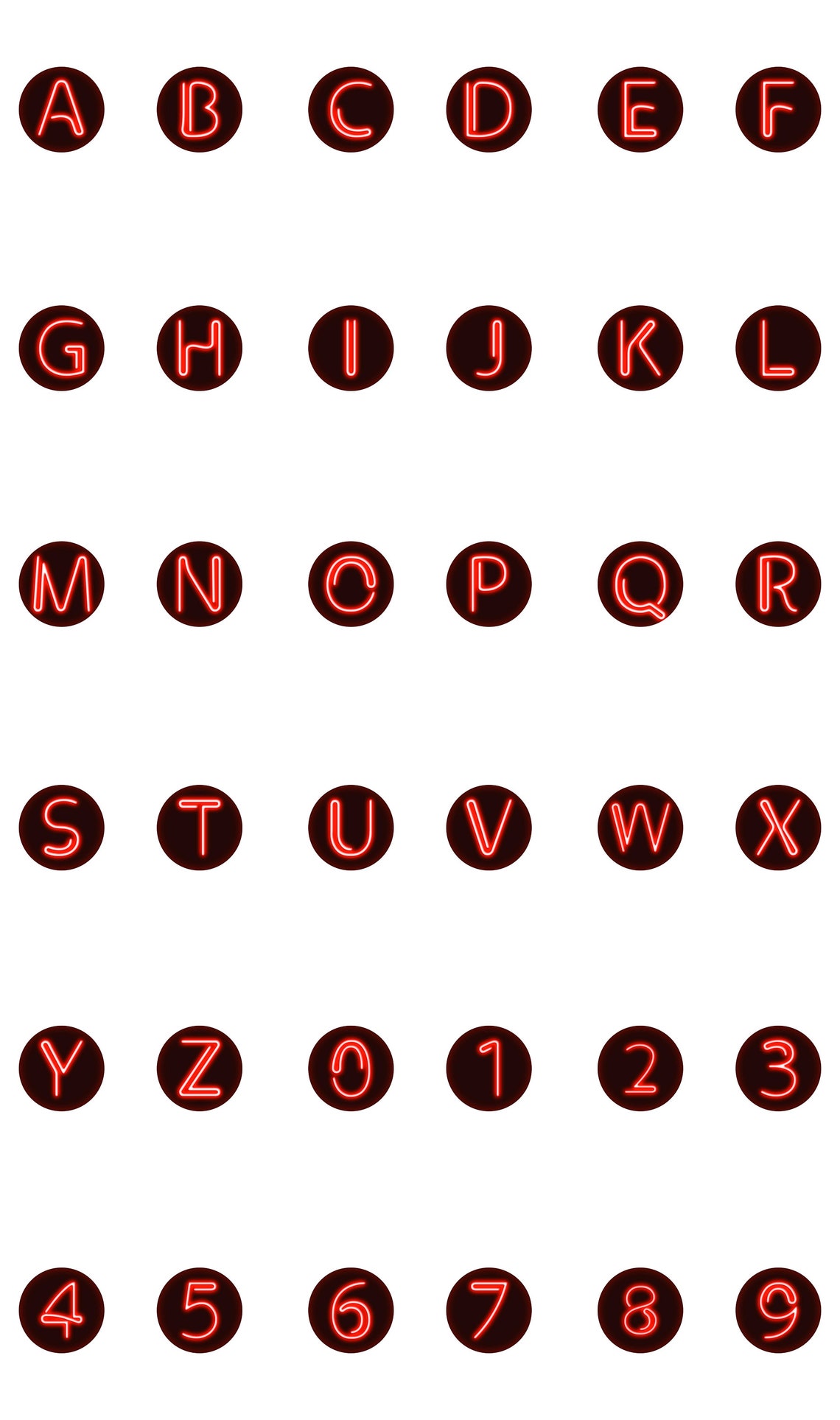 Letters and Numbers 288 Instagram Highlight Covers Instagram Covers ...