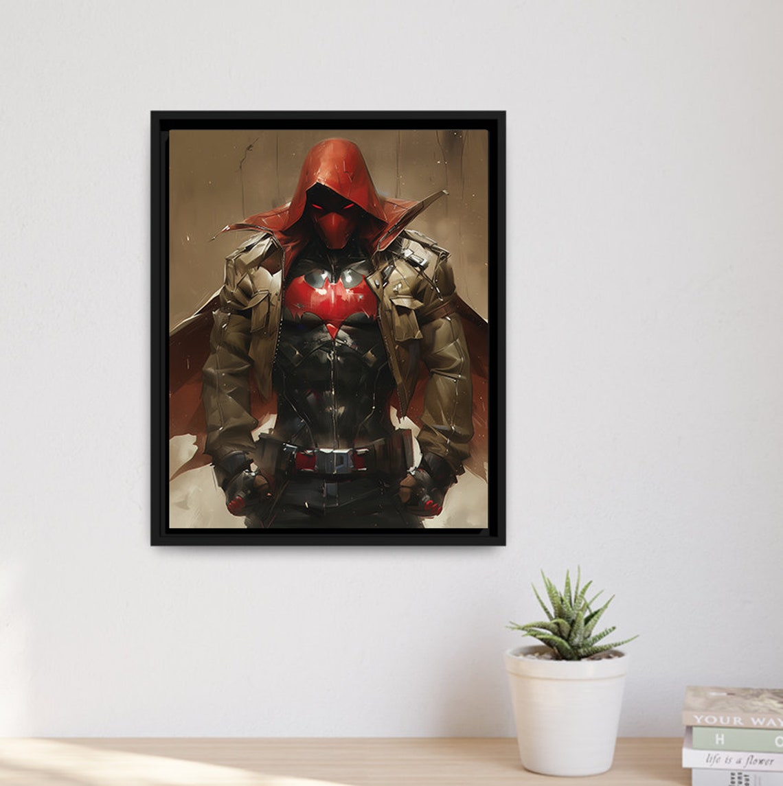 DC Comics Under the Red Hood Poster Anime Art Art for Comic Fans ...