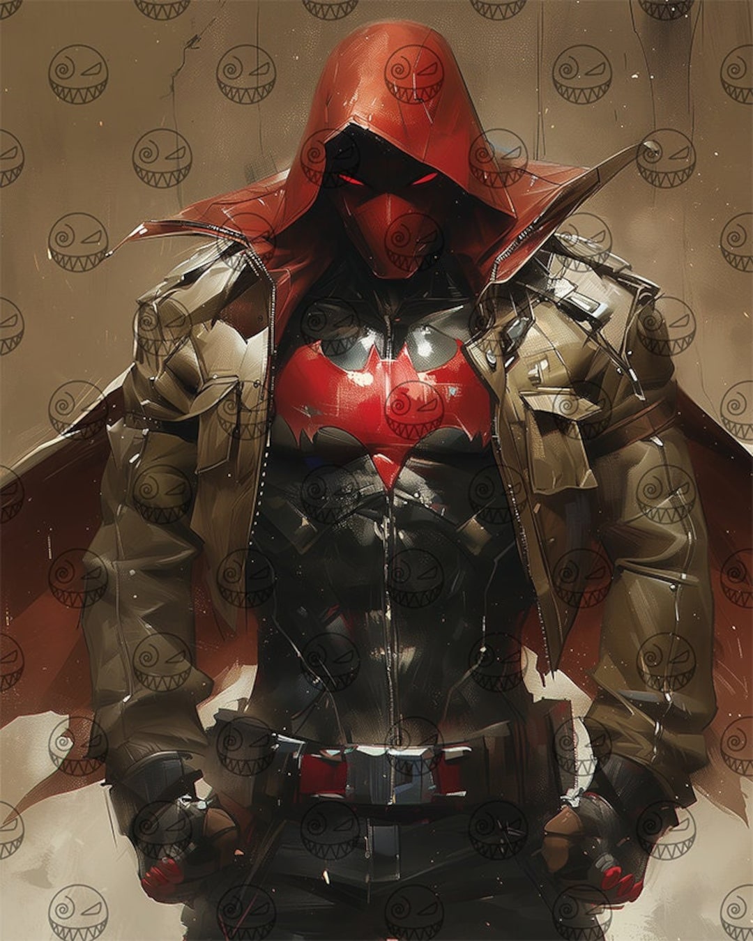 DC Comics Under the Red Hood Poster Anime Art Art for Comic Fans ...