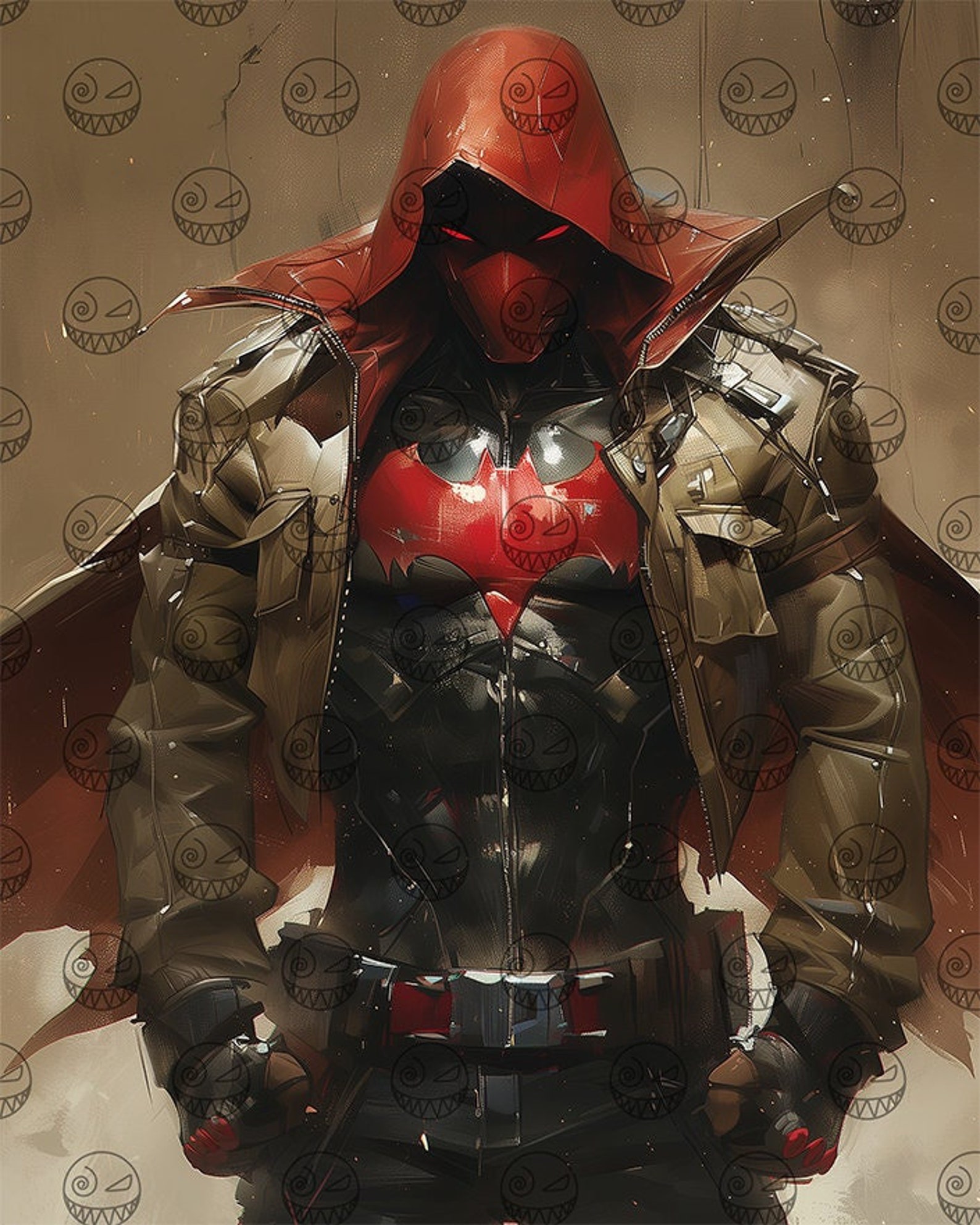 DC Comics Under the Red Hood Poster Anime Art Art for Comic Fans ...