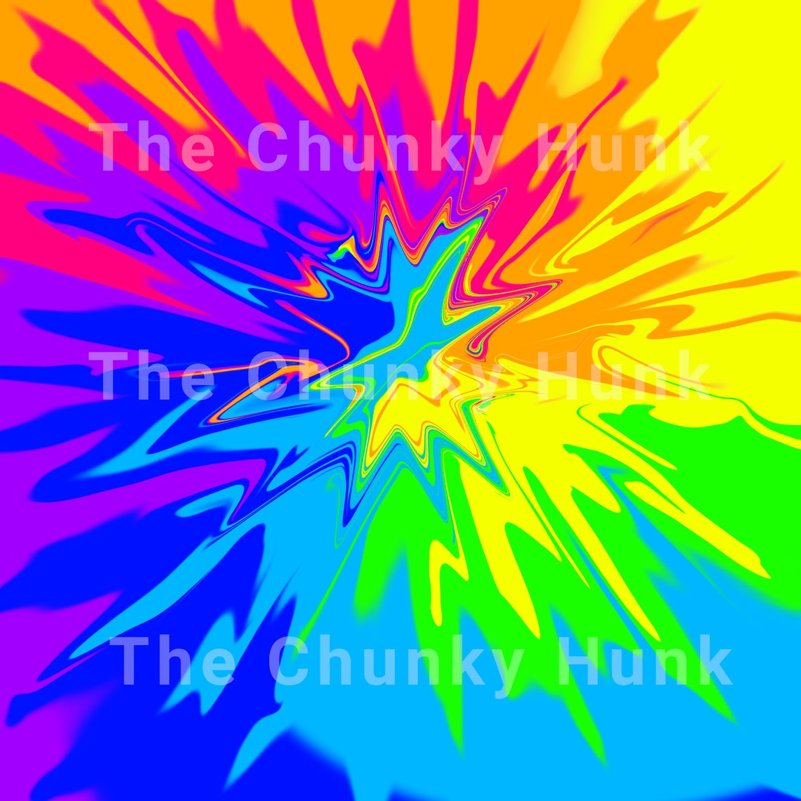 Bright Color Explosion Tie Dye Vinyl Printed Vinyl Adhesive - Etsy