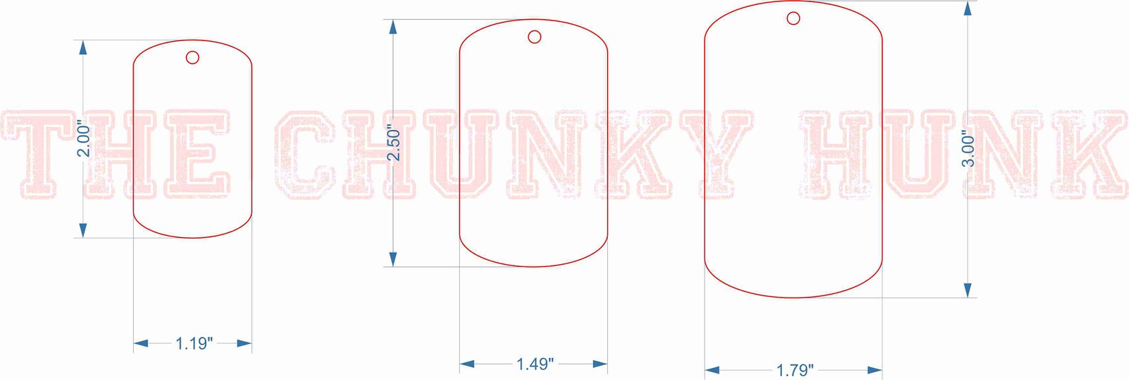 25 Clear Dog Tag Acrylic Keychain Blanks Acrylic Blanks for - Etsy