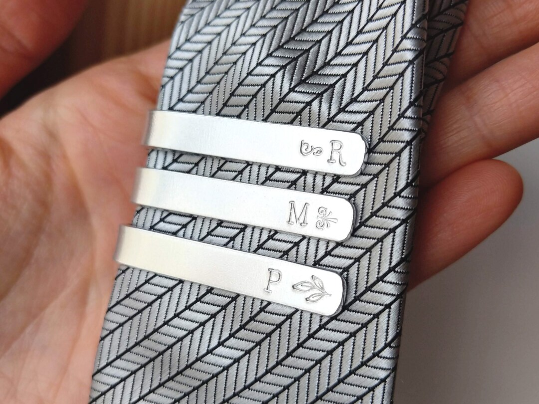 Custom Tie Bar - Standard or Slim Tie Options - Etsy