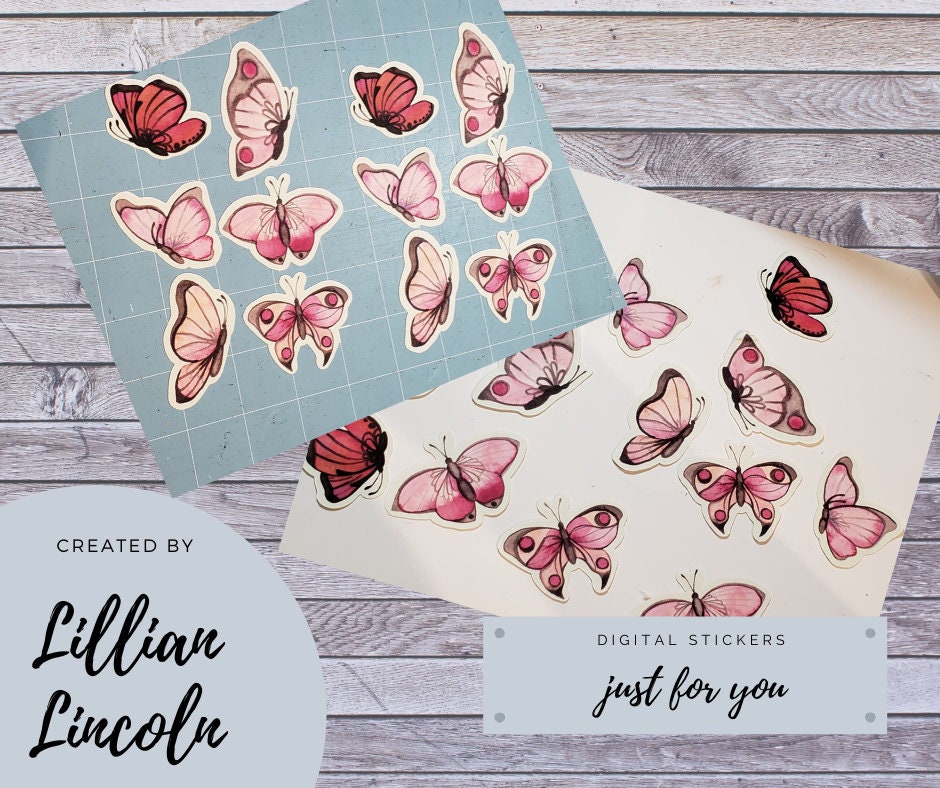 Beautiful Digital Pink Butterfly Printables That You Can Print at Home ...