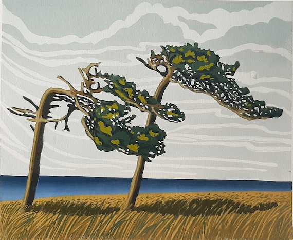 Escaping the Wind - Etsy