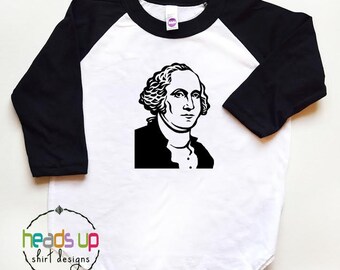 George Washington Shirt - Etsy