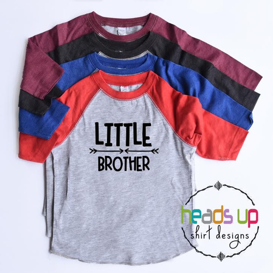 Toddler Boy Little Brother Shirt - Little Brother Trendy Shirt Kid ...