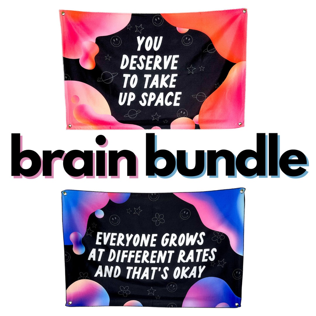 Brain Bundle - Two Tapestry Pack - Etsy