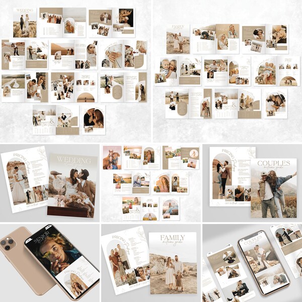 Senior Photo Booklet Template - Etsy