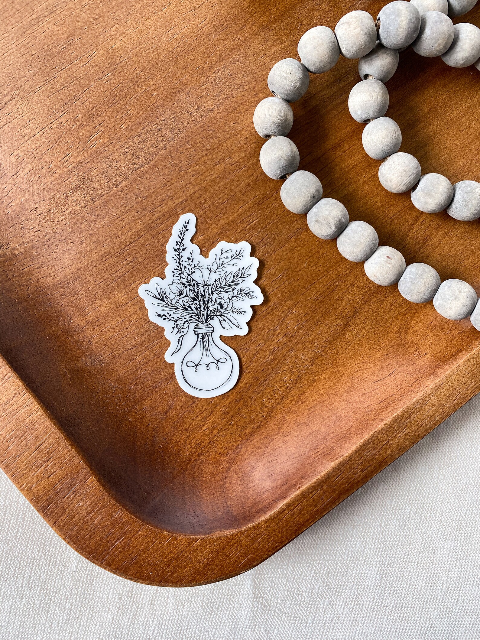 CLEAR Flower Light Bulb Sticker Flower Waterproof - Etsy