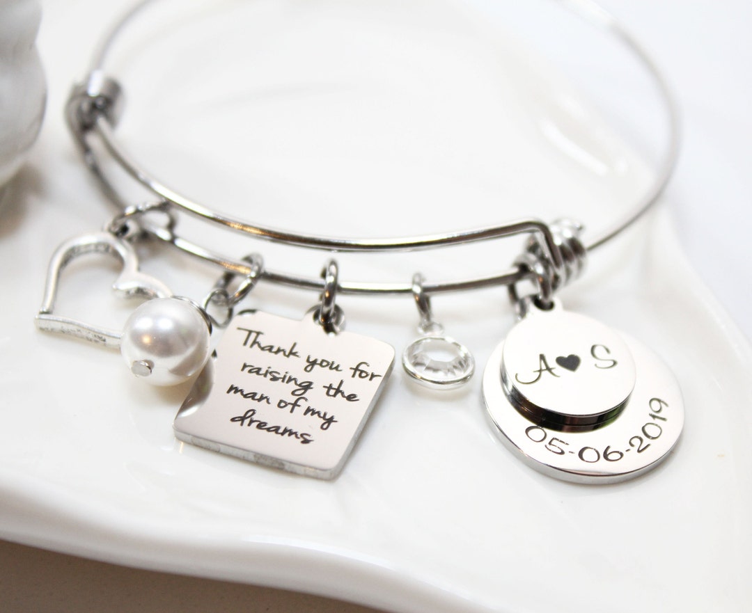 Mother of the Bride Bracelet, Mother of the Bride Bracelet Set, Mother ...