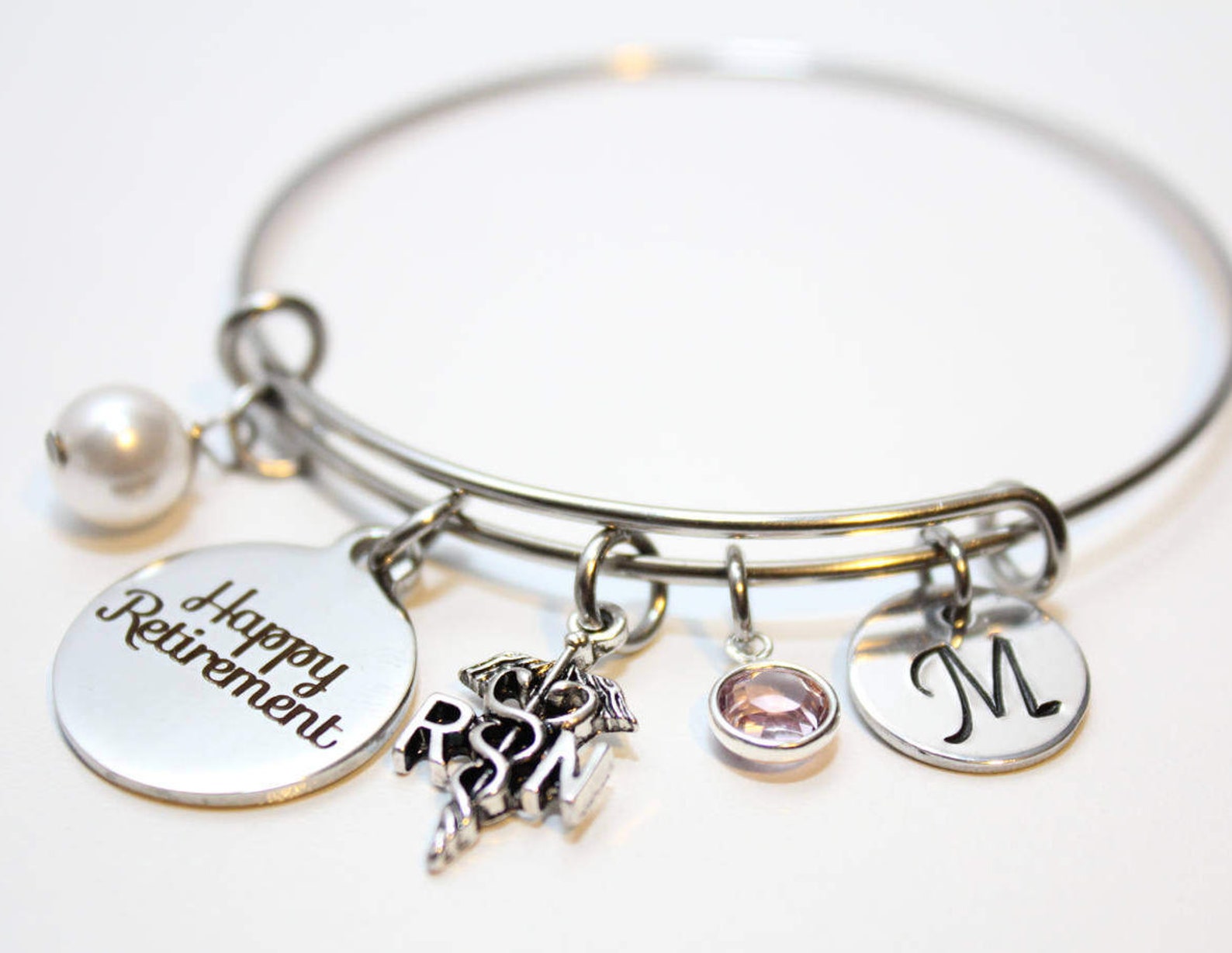 Retirement Bracelet Retirement Gift Retirement Jewelry - Etsy