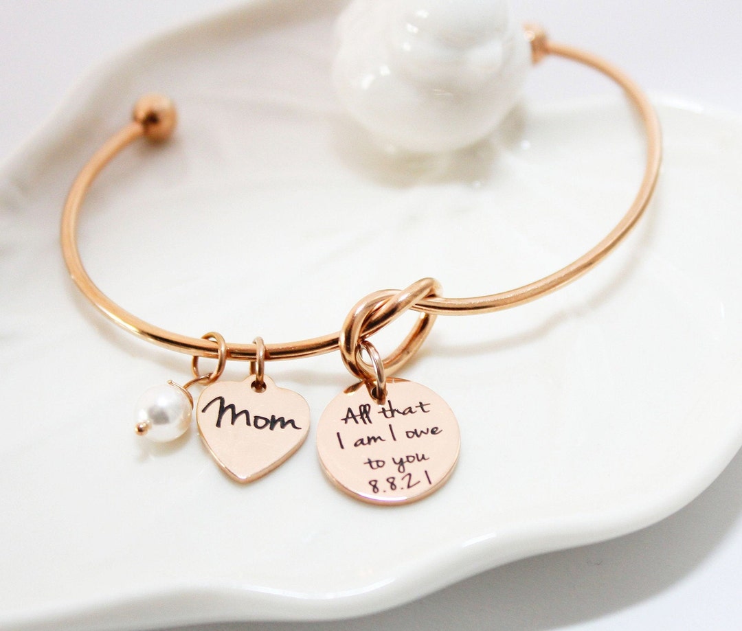Mother of the Bride Bracelet, Personalized Mother of the Bride Bracelet ...