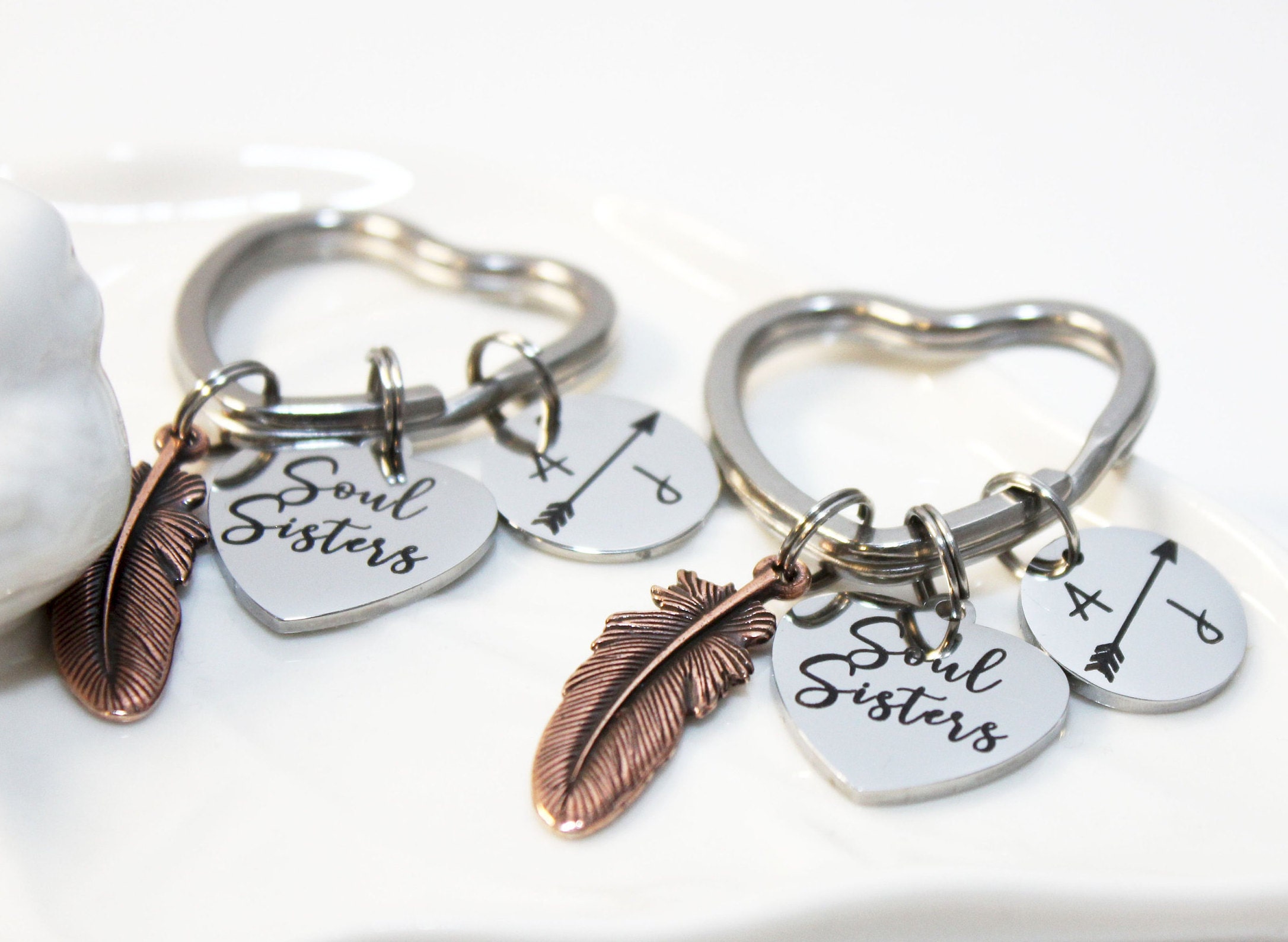Soul Sisters Keychain Soul Sisters Key Chain Soul Sisters - Etsy