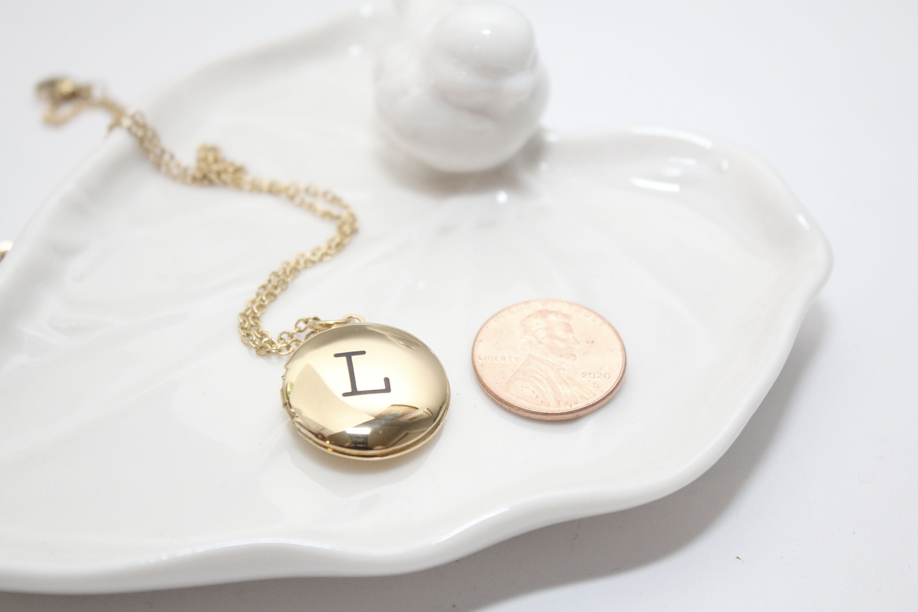 Girls Personalized Jewelry, Girls Silver Necklace, Girls Locket ...