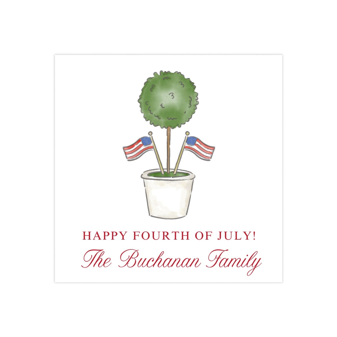 Editable 4th of July Gift Tag, Printable 4th of July Gift Tag, 4th of ...