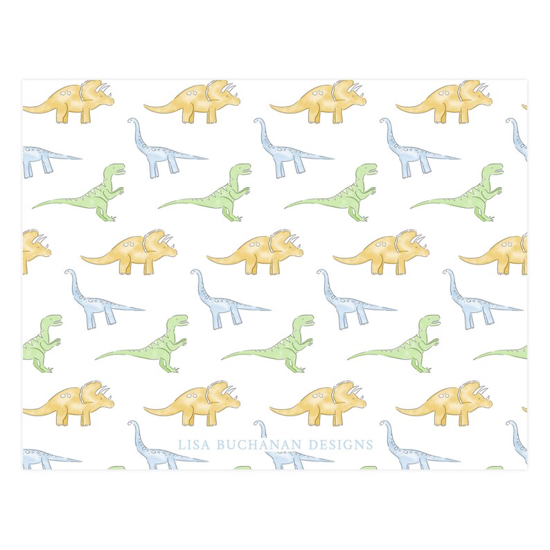 Boy Stationery, Dinosaur Notecard, Personalized Boys Notecard, Dinosaur Stationery, Personalized ...