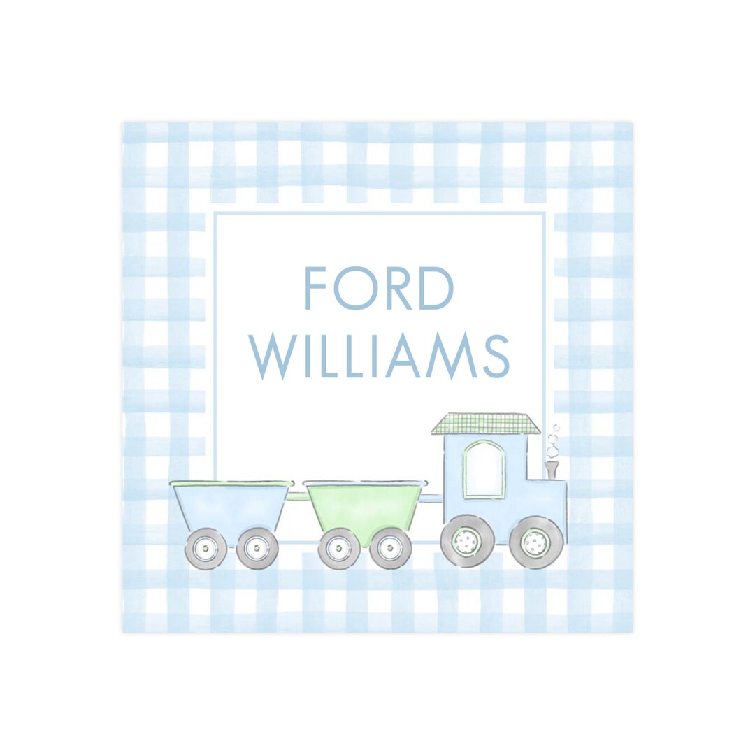 Editable Boy Train Gift Tag, Printable Boy Train Favor Tag, Train ...