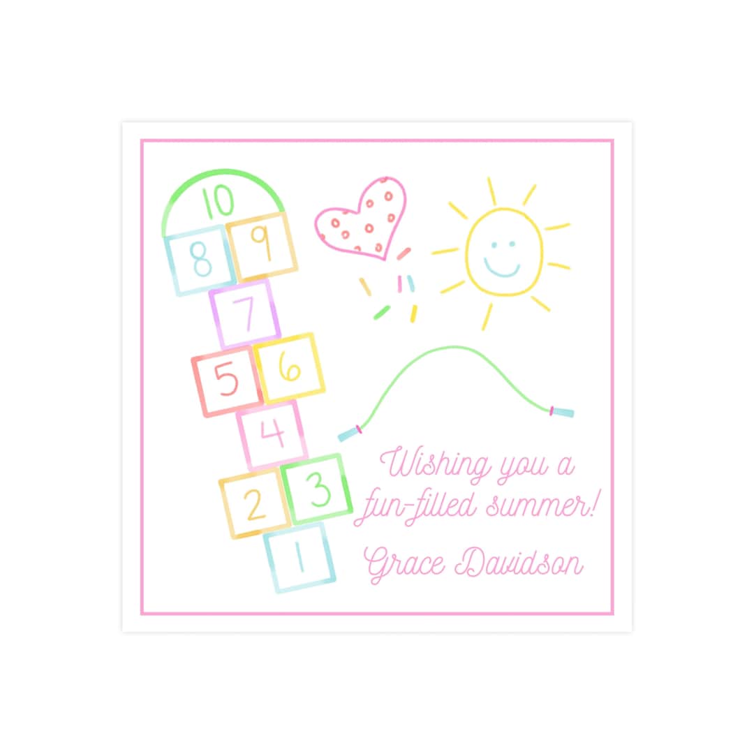 Editable Summer Gift Tag, End of School Gift Tag, End of School ...