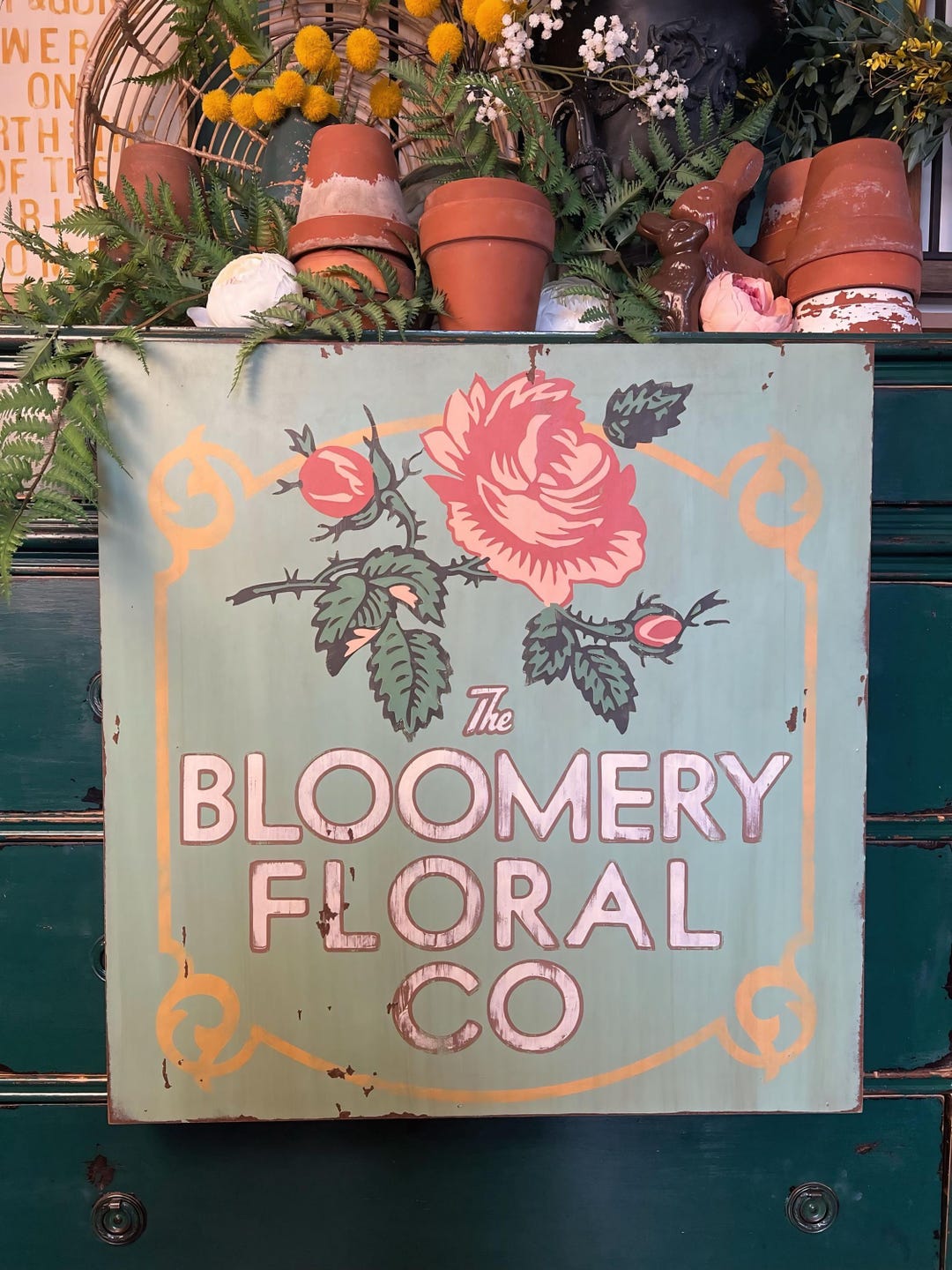 The Bloomery Floral Co Sign - Etsy
