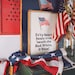 Hand-painted American Flag Sign: Vintage Patriotic Decor - Etsy