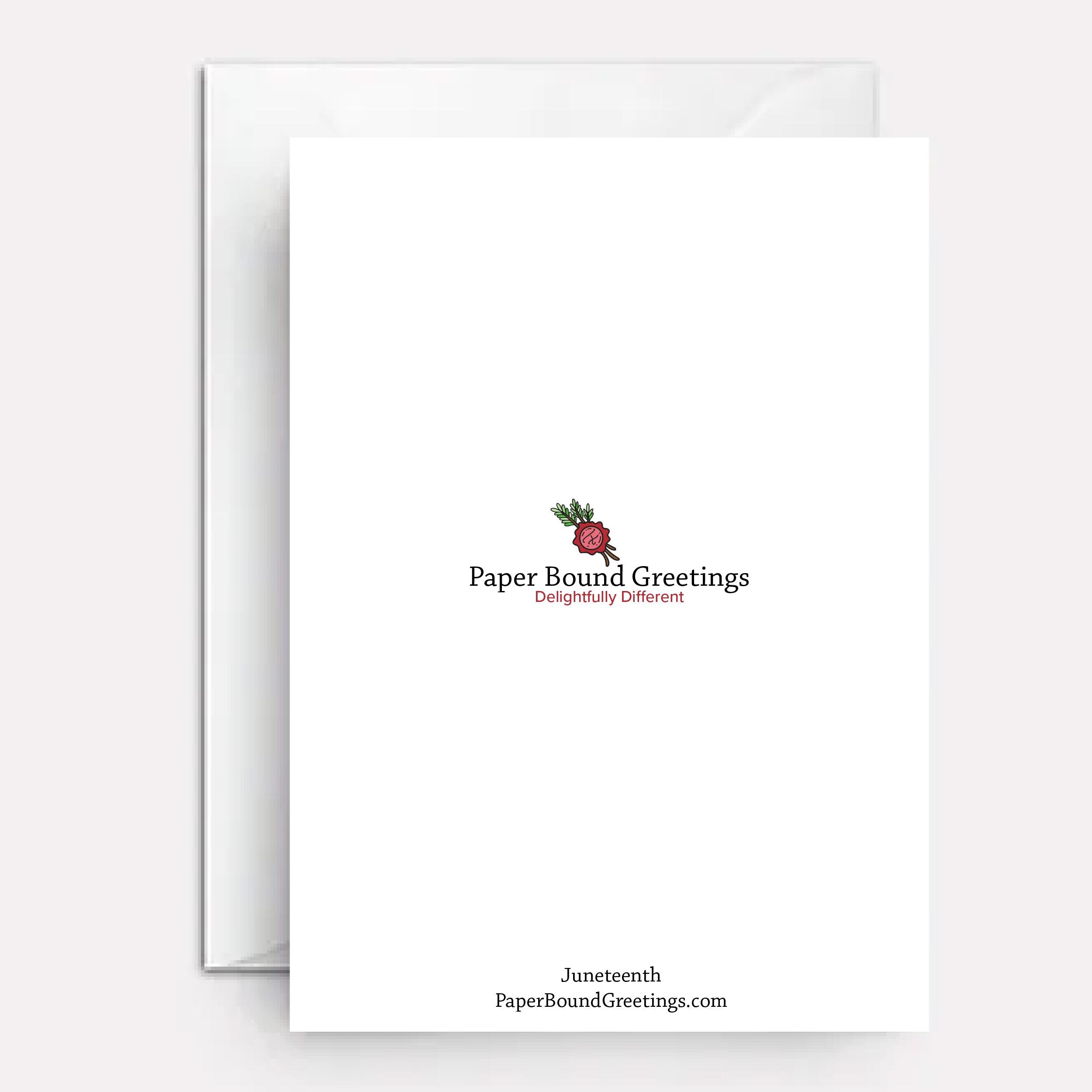 Juneteenth Card - Happy Juneteenth Card - Juneteenth Greeting Card by ...