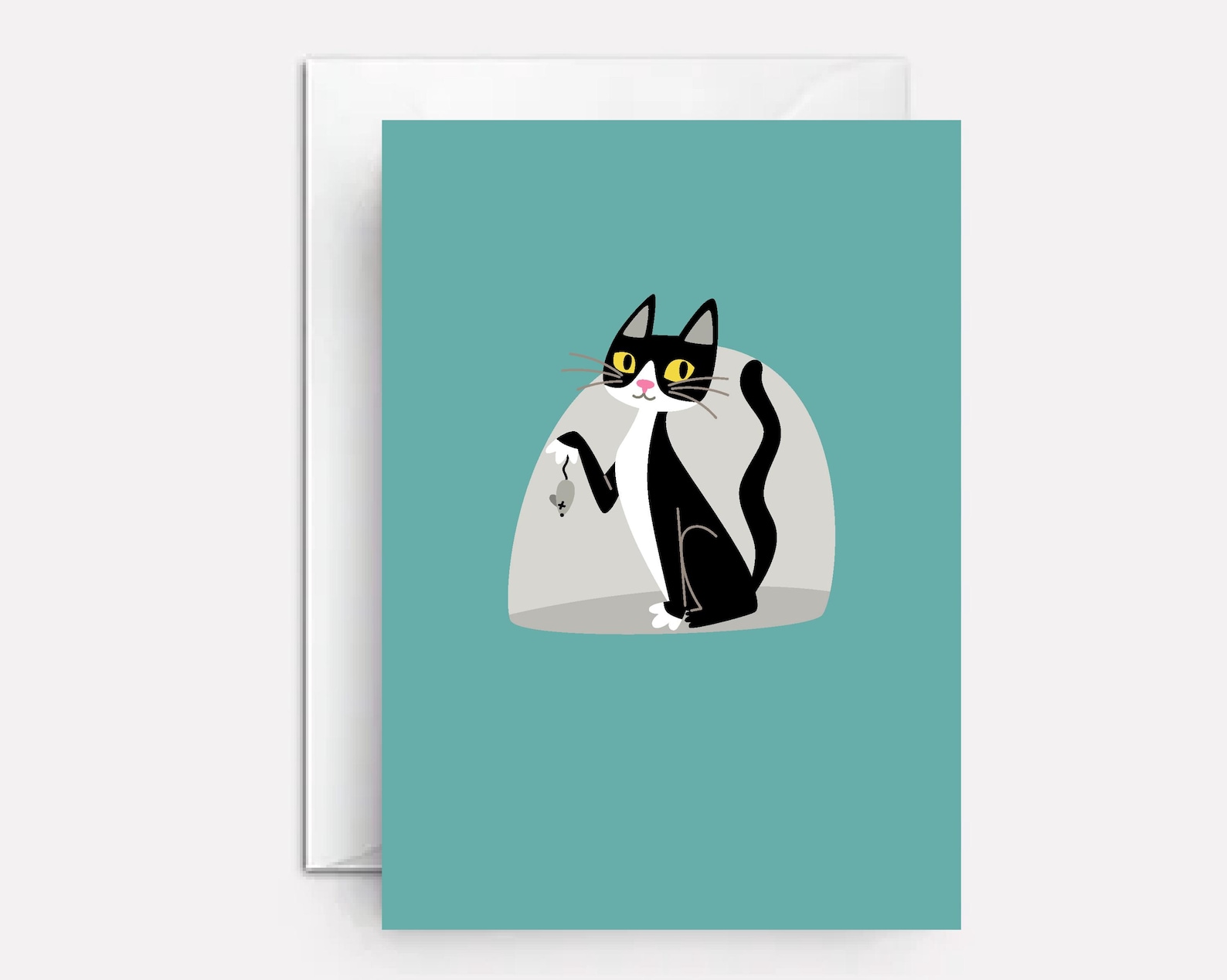 Humorous Cat Thank You Card for Vet - Etsy