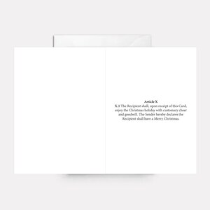 Lawyer Christmas Card: Santa's Clause Legal Humor - Etsy