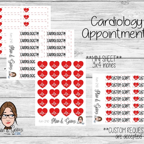 Planner Sticker Blood Test Blood Draw | Etsy