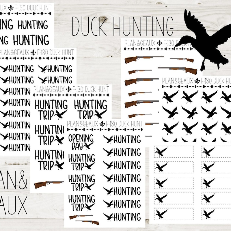 Hunting Sticker - Etsy