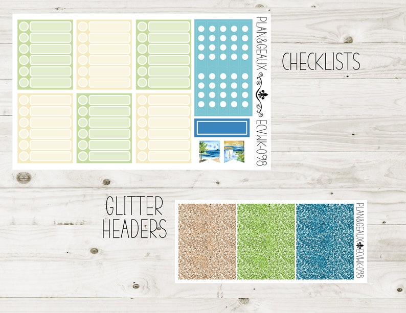Take Me to the Sea Weekly Planner Kit Ocean Planner Stickers - Etsy