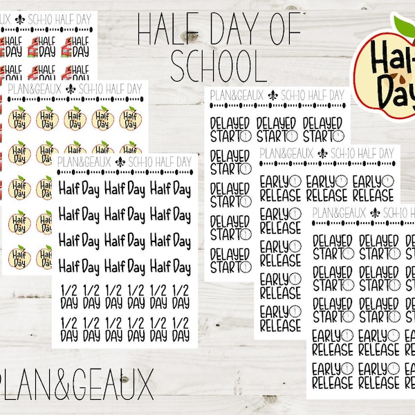 School Day Planner - Etsy
