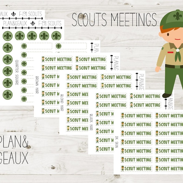 Girl Scout Planner - Etsy