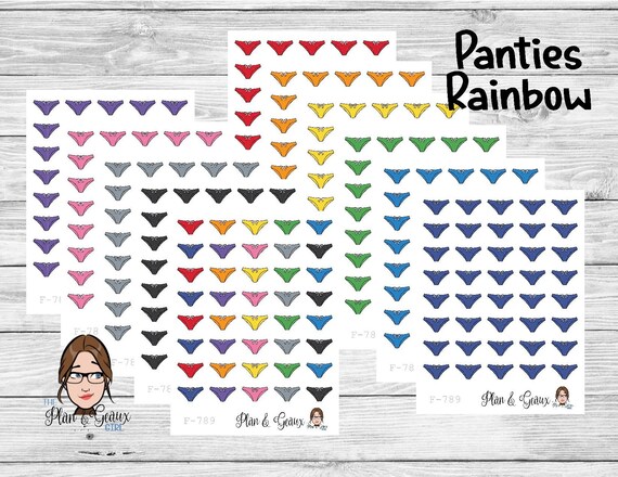 Panties Stickers Underwear Stickers Sexy Time Sticker | Etsy