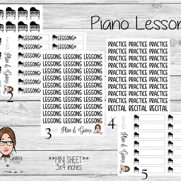 Piano Lessons - Etsy