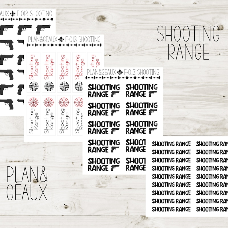 Firearms Stickers - Etsy