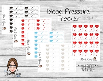 Blood Pressure Tracker - Etsy