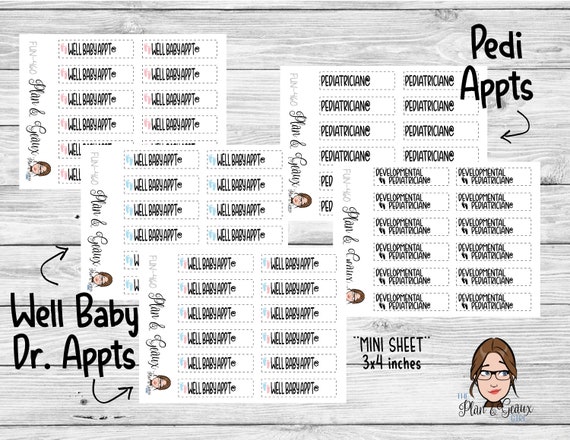 Paper & Party Supplies pediatrician appointment schedule for newborns ...