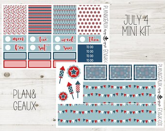 Red Poppies Mini Kit Weekly Planner Stickers for Erin Condren Vertical ...