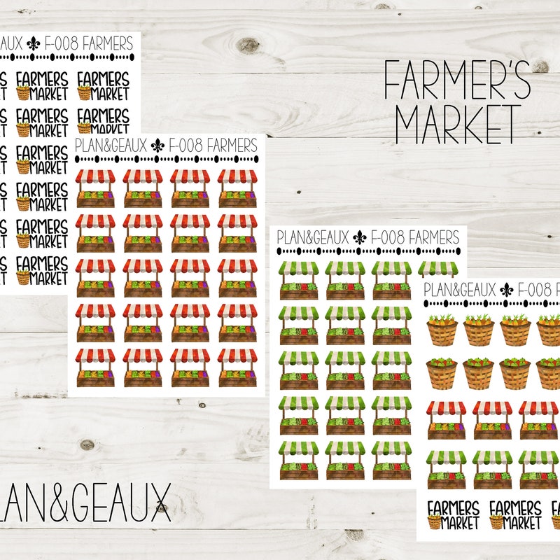 Farmer Sticker - Etsy