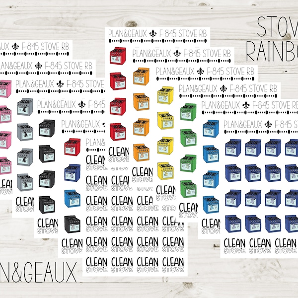 Stove Stickers - Etsy