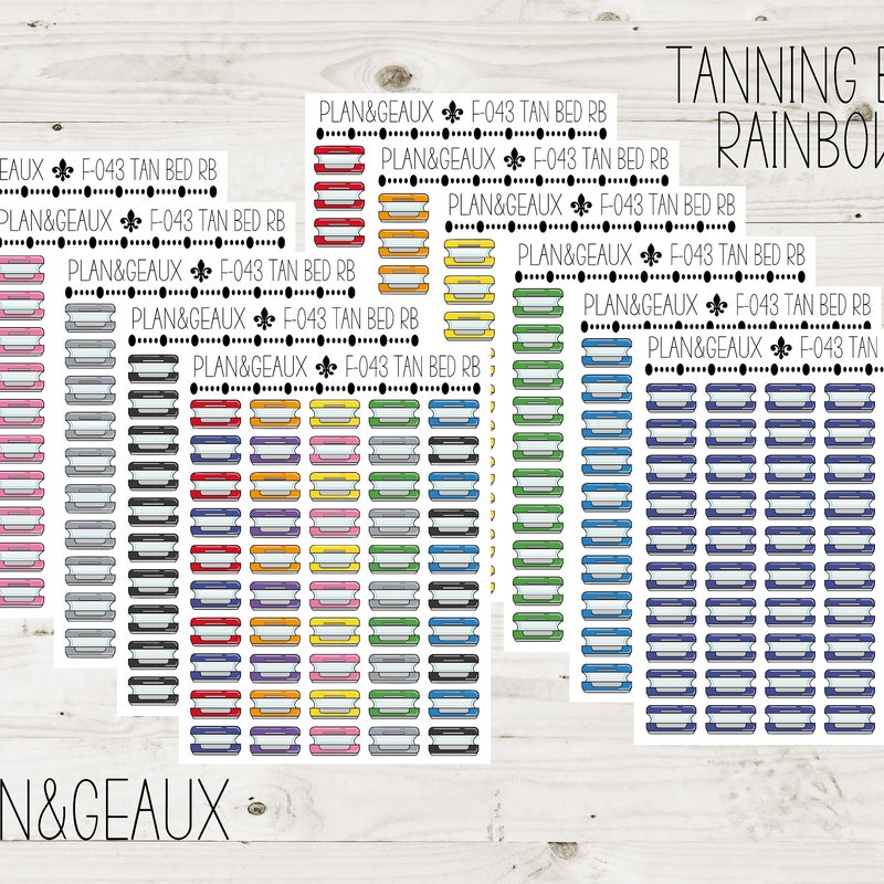 Tanning Stickers - Etsy