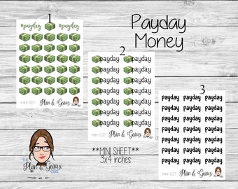 Money Planner Stickers | Etsy