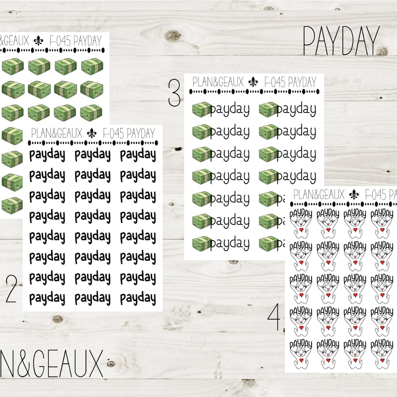 Money Planner Stickers - Etsy