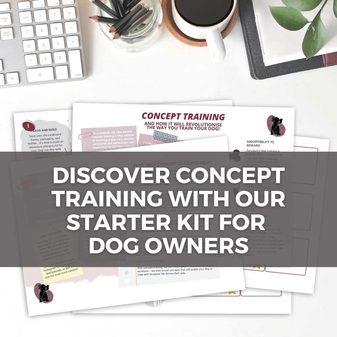 Concept Training for Dogs - Printable Training Kit - Dog Training ...